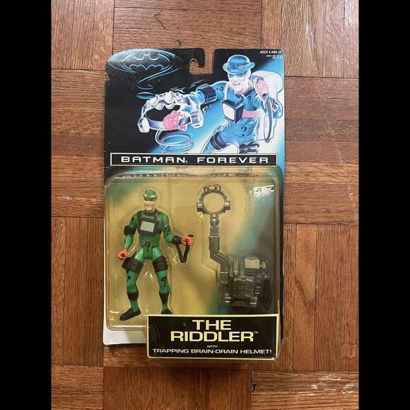 Toys | 1995 Vintage Kenner Batman Forever The Riddler Action Figure Jim ...